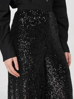 Karl Lagerfeld Sequined Wide Leg Pants
