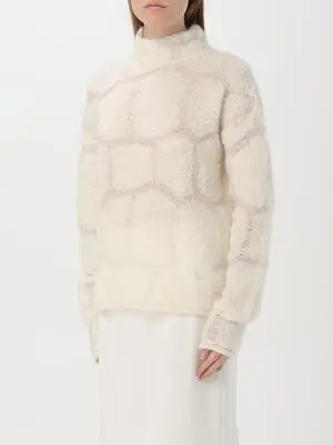 GENNY Textured High Neck Sweater