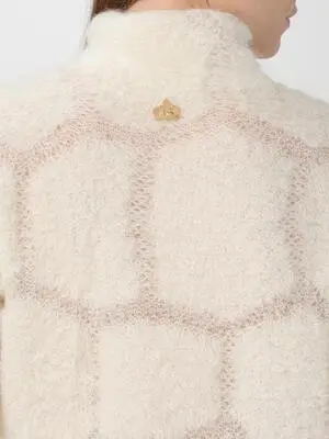 GENNY Textured High Neck Sweater