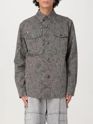 Versace Printed Jacket - Grey