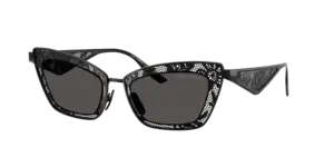Dolce & Gabbana Cat Eye Sunglasses - Dark Grey