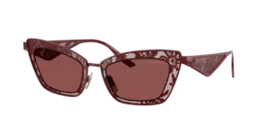 Dolce & Gabbana Cat Eye Sunglasses - Dark Violet