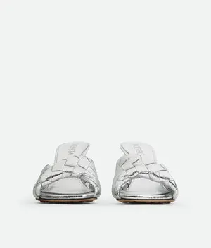 Bottega Veneta Blink Mule - Silver
