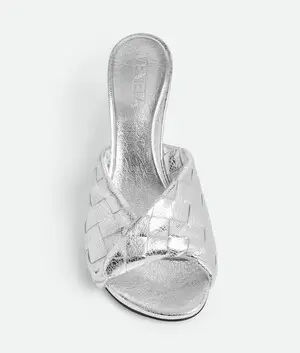 Bottega Veneta Blink Mule - Silver