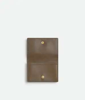 Bottega Veneta Intrecciato Business Card Case - Pinecone