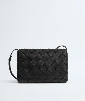 Bottega Veneta Large Diago Cross-body Bag - Black
