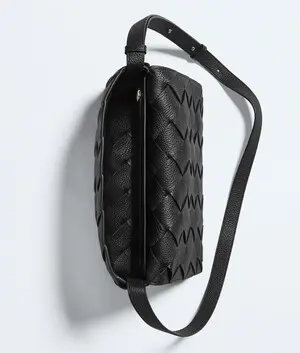 Bottega Veneta Large Diago Cross-body Bag - Black