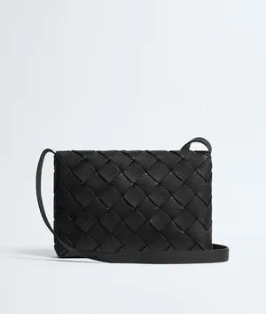 Bottega Veneta Large Diago Cross-body Bag - Black