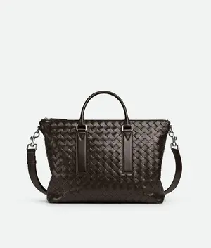 Bottega Veneta Intrecciato Soft Briefcase - Fondant