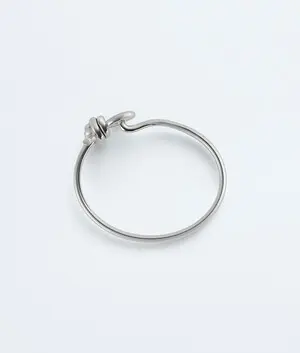 Bottega Veneta Knot Bracelet - Silver