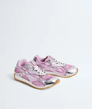 Bottega Veneta Orbit Sneaker - Gloss/silver
