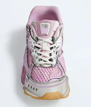 Bottega Veneta Orbit Sneaker - Gloss/silver
