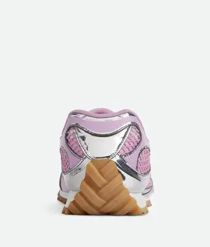 Bottega Veneta Orbit Sneaker - Gloss/silver