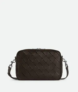 BOTTEGA  VENETA Intrecciato Leather Camera Bag - Fondant