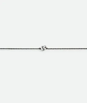 Bottega Veneta Knot Friendship Bracelet - Algae