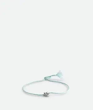 BOTTEGA  VENETA Bottega Veneta Knot Bracelet - Teal