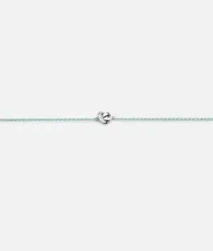 Bottega Veneta Friendship Bracelet - Teal