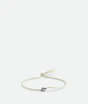 BOTTEGA  VENETA Bottega Veneta Knot Bracelet - Talc