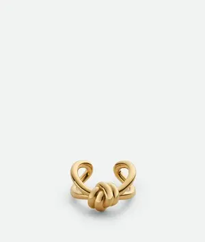 BOTTEGA  VENETA Bottega Veneta Knot Ring - Yellow Gold