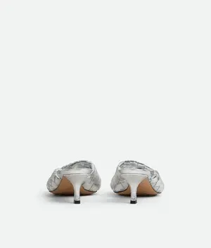 Bottega Veneta Blink Mule - Silver