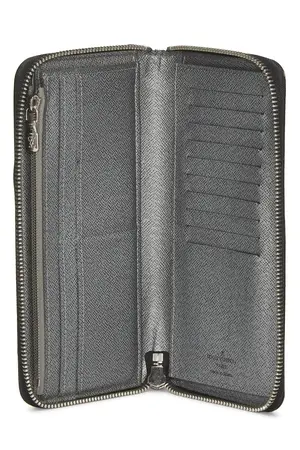 LOUIS VUITTON Taigarama Zippy Vertical Wallet - Silver