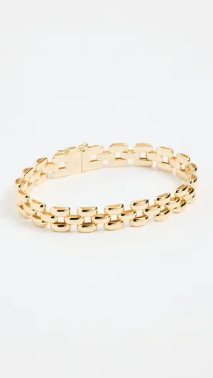ADINA EDEN Solid Link Bracelet
