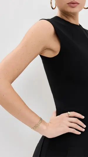 ADINA EDEN Solid Link Bracelet