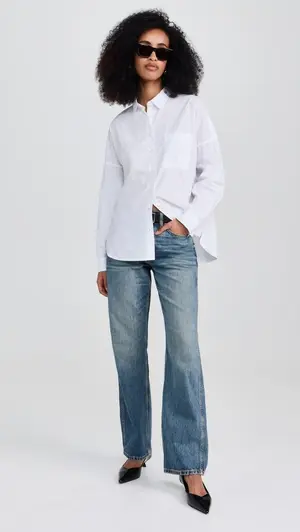 ALEX MILL Jo Shirt - White