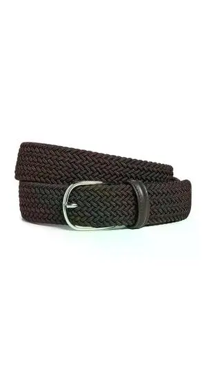 Anderson's Woven Nylon Belt - Brown M1
