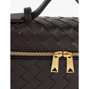 Bottega Veneta Leather Cross-body Bag - Fondant-gold