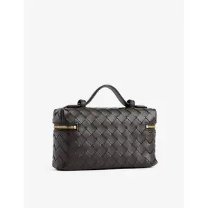 Bottega Veneta Leather Cross-body Bag - Fondant-gold