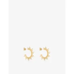 RACHEL JACKSON Electric Goddess Mini Huggie Hoop Earrings - Gold
