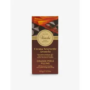 VENCHI Orange-peel 56% Extra Dark Chocolate Bar 100g - One-color