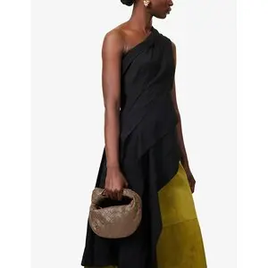 Bottega Veneta Mini Jodie Leather Hobo Bag - Pinecone-gold