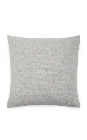 Jenni Kayne Exclusive Alpaca Basketweave Pillow - Light Grey