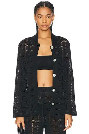 Calle Del Mar Long Sleeve Patchwork Shirt