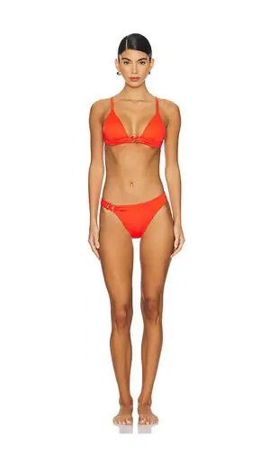 Vitamin A Luxe Link Bralette Bikini Top