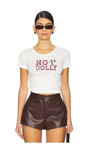 THE LAUNDRY ROOM No One's Dolly Baby Rib Tee
