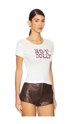 THE LAUNDRY ROOM No One's Dolly Baby Rib Tee