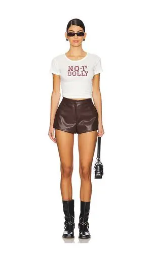 THE LAUNDRY ROOM No One's Dolly Baby Rib Tee