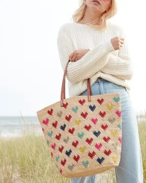 Mar Y Sol Amelie Raffia Tote