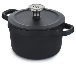 BERGHOFF Graphite Enameled Cast Iron Stock Pot , 3.2qt - One-color