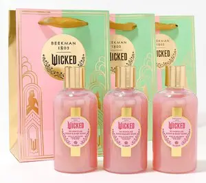 BEEKMAN 1802 X Wicked Glinda Bubbling Hand & Body Wash Trio - One-color