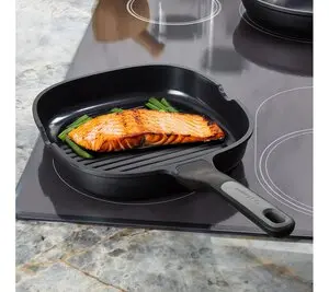 BERGHOFF Stone+ Nonstick Ceramic Grill Pan 10.2 5', Recycled