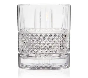 VISKI Revolve Crystal Spinning Rocks Glass - One-color