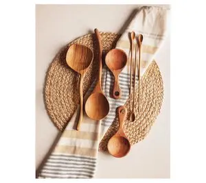 KARMA GIFTS Karma Bali Teak Spoons - One-color