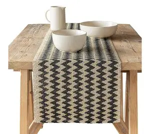 OVERANDBACK Over&back 18x90 Natural Fiber Table Runner - One-color