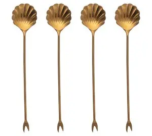 KARMA GIFTS Karma Seashell Cocktail Picks - One-color