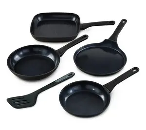 BERGHOFF Helix 5pc Nonstick Specialty Pan Set W Ith Turner - One-color