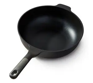 BERGHOFF Stone+ Nonstick Ceramic 12' Wok Pan 5. 3qt., Recycled - One-color